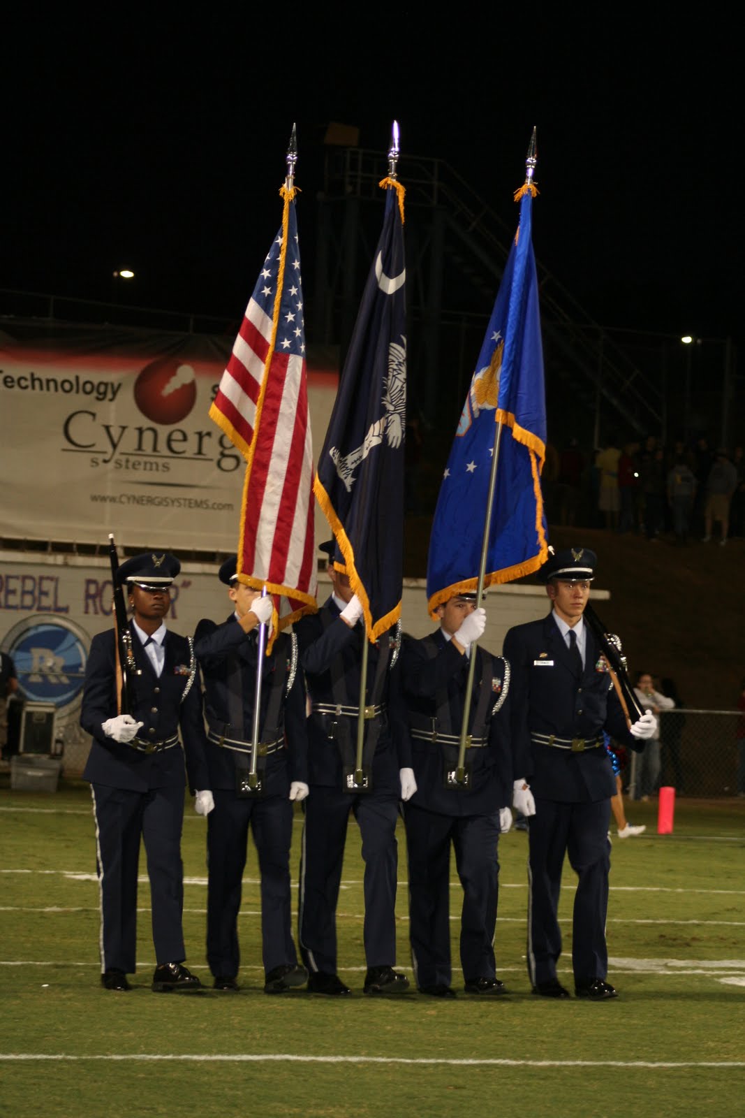 James F. Byrnes AFJROTC: Color Guard in Full Swing