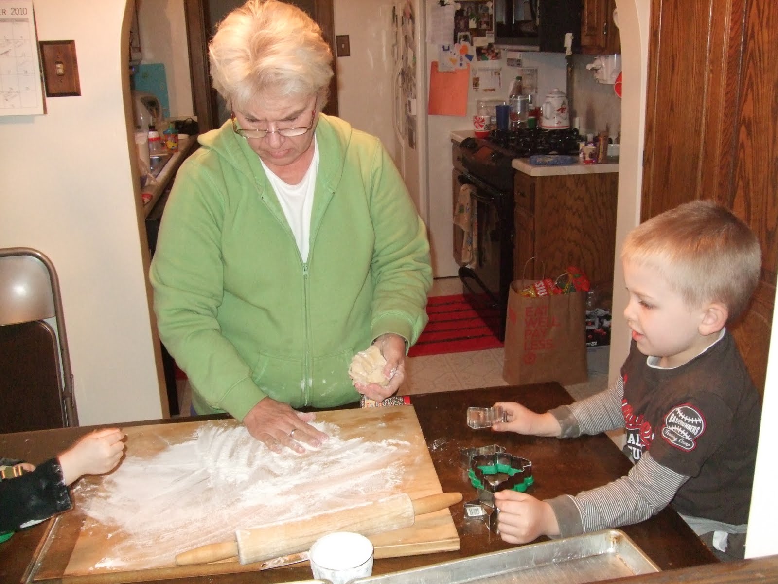 Larsen Clan: Baking Cookies with Grandma