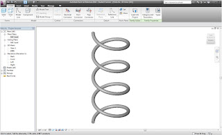 BIMusings: Modeling a Helix in Revit