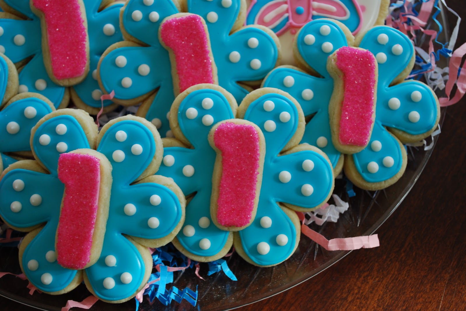 Sweet Cakes: Brooke's 1st Birthday Cookies