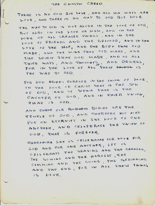 (OC) A poem I wrote on Truth and Love. (mostly Gospel of Thomas ...