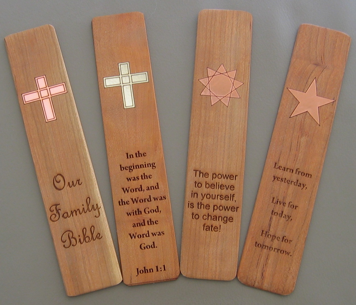 Custom Anything Shop CHERRY WOOD BOOKMARKS custom-anything-shop-cherry-wood-bookmarks