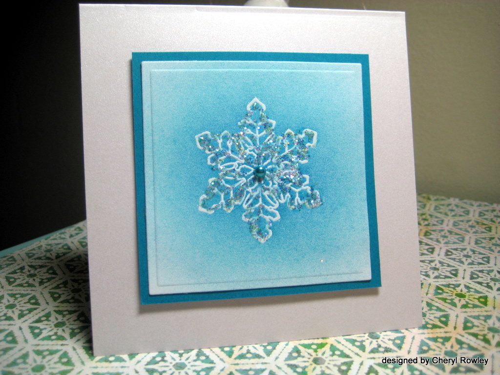Cottage Creations: Simple snowflake cards