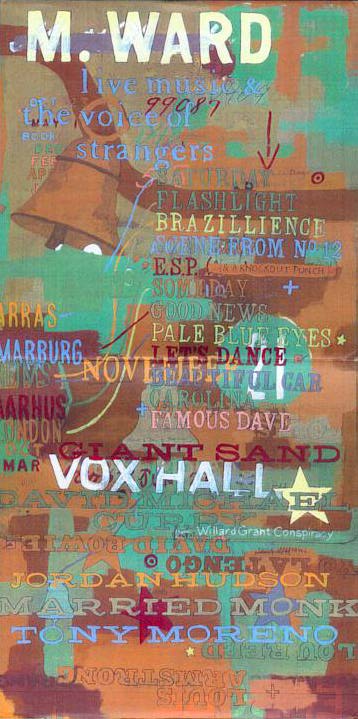 Vivonzeureux!: M. WARD : Live music & the voice of strangers