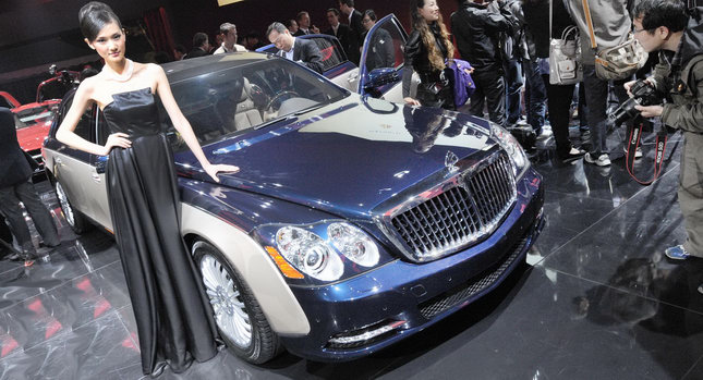 THE CAR: Beijing Auto Show: Maybach's Face-lifted Offerings