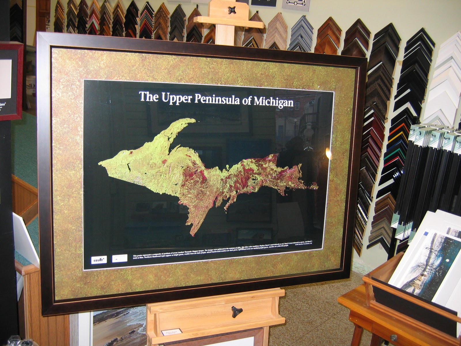 The UP's most creative frame shop: U.P. Satellite Poster