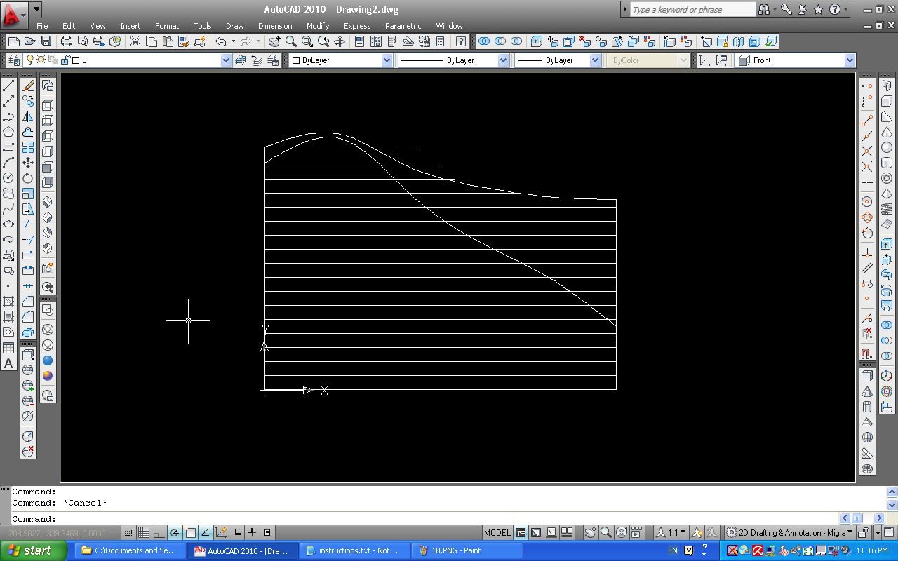 mcl civil eng'g: How to Interpolate a Contour Map the AutoCAD way.