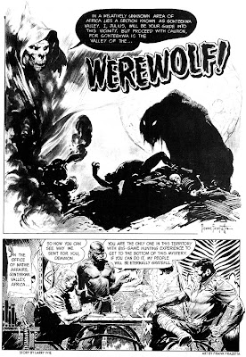 Pellucidar Offerings 3: Werewolf Horror Tale By Frank Frazetta