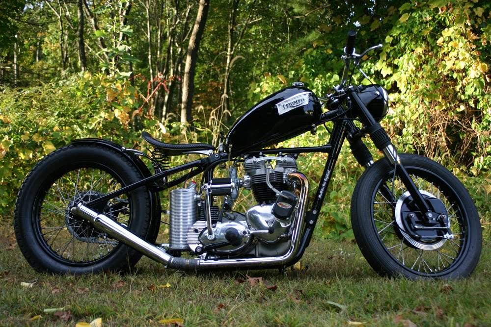 Lowbrow Customs Blog-O-Rama: Triumph Chopper By TroyFab