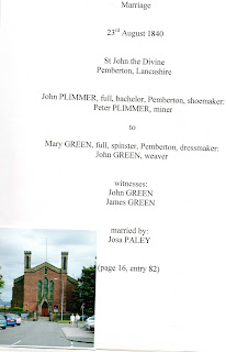 PLIMMER Pastures: PLIMMER events (pre 1901, post 1837)