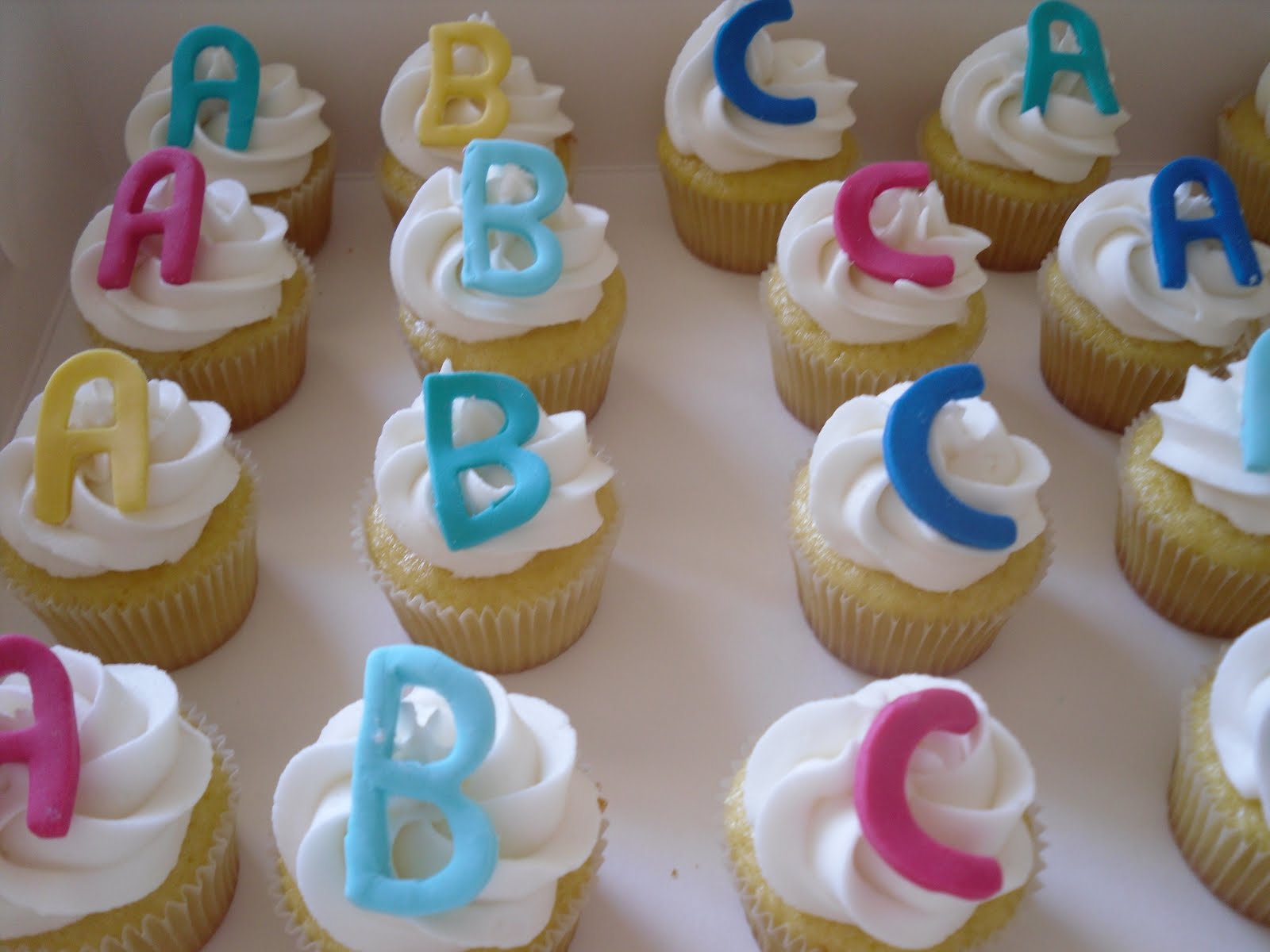 NZ Cupcake Princess: Now I know my ABC's....