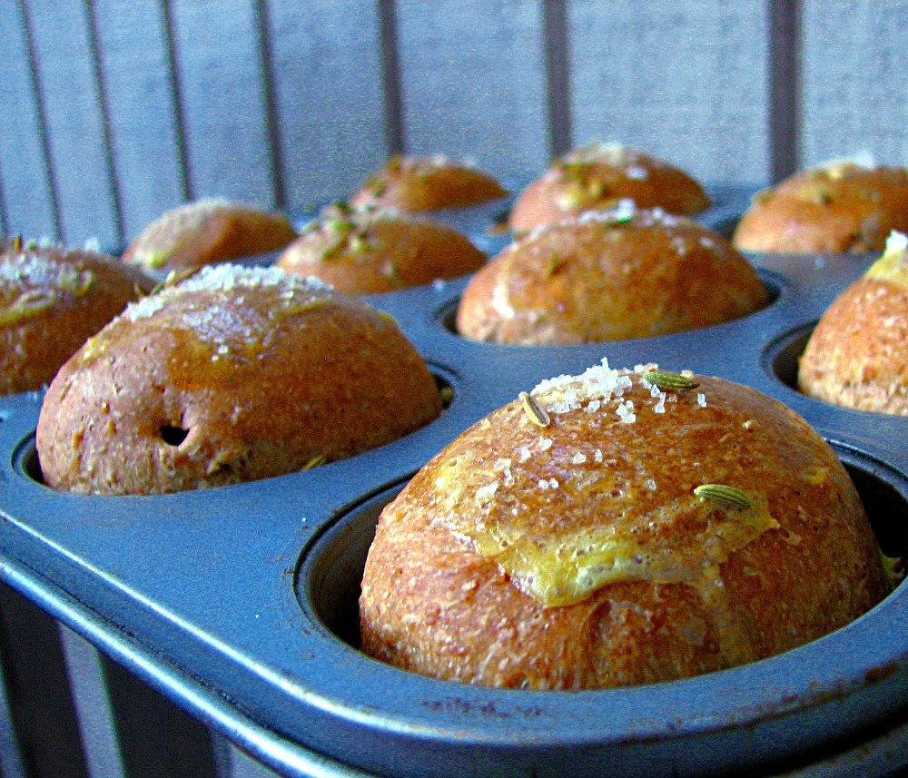 Sick of Food: Sourdough Rye Scandinavian Muffins