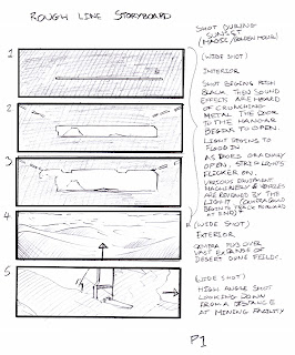 Animated Environments: Storyboard Sequence