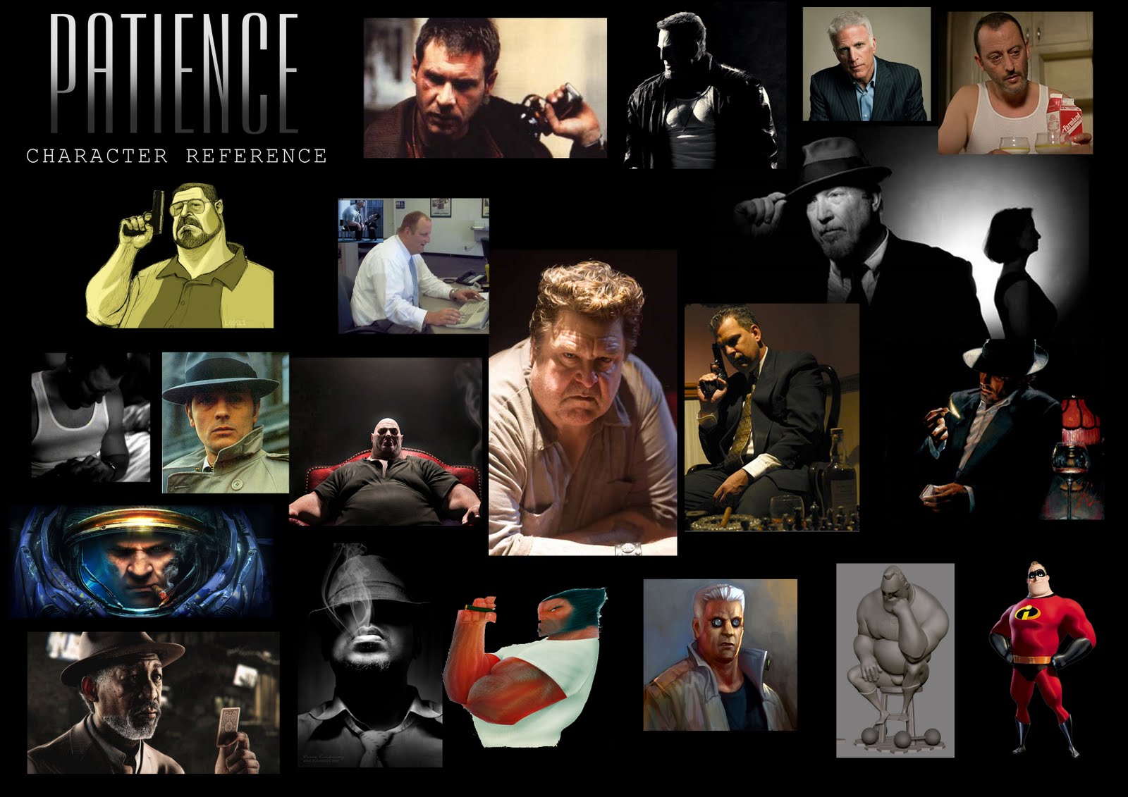 Animation Production: Moodboard/ Character Reference/ Colour Chart