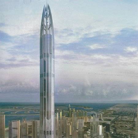 Amazing World: Nakheel Tower To Beat Burj Dubai