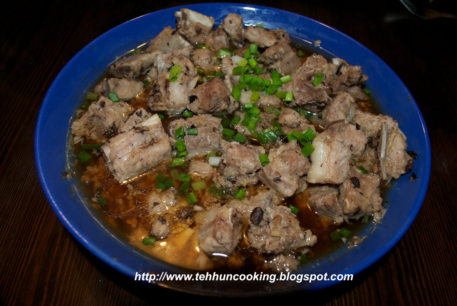 tehhun's Kitchen: Steam Pork Ribs with Black Bean 豆豉蒸排骨