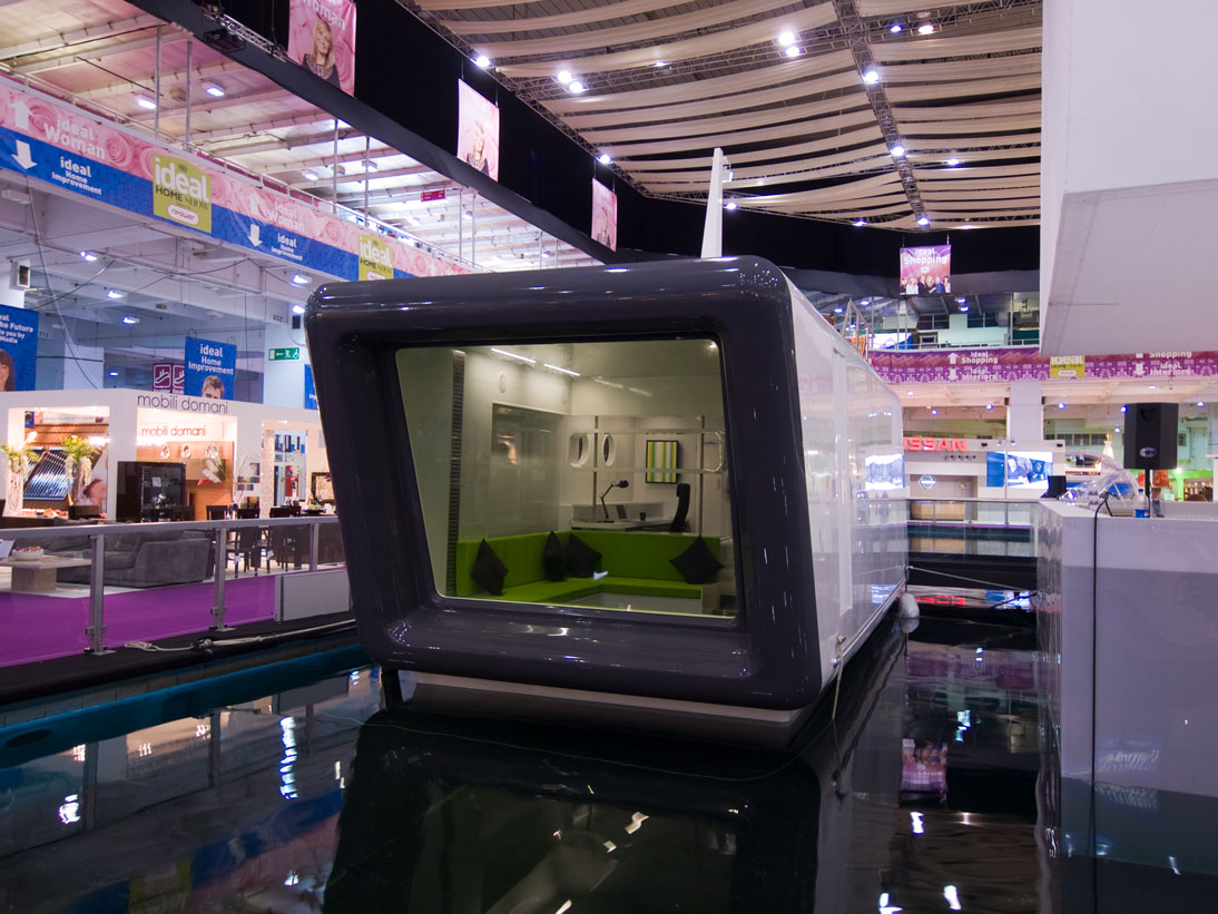 ice1ink™: H2Office - floating office from UK