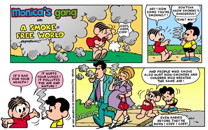 ENSINO DE LINGUA INGLESA: COMICS: MONICA'S GANG