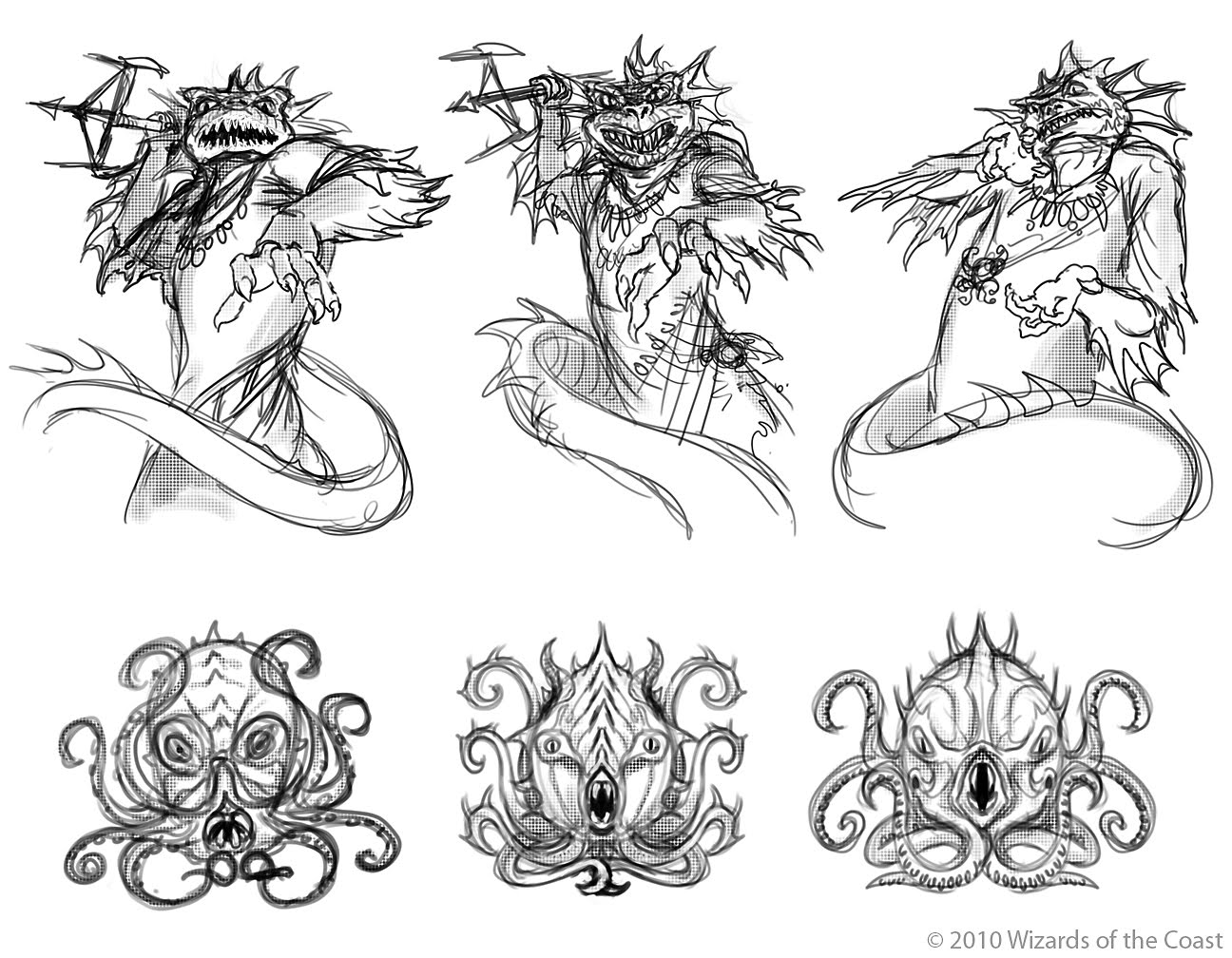 The DOODLES, DESIGNS, and aRT of CHRISTOPHER BURDETT: The Sea Demon's ...