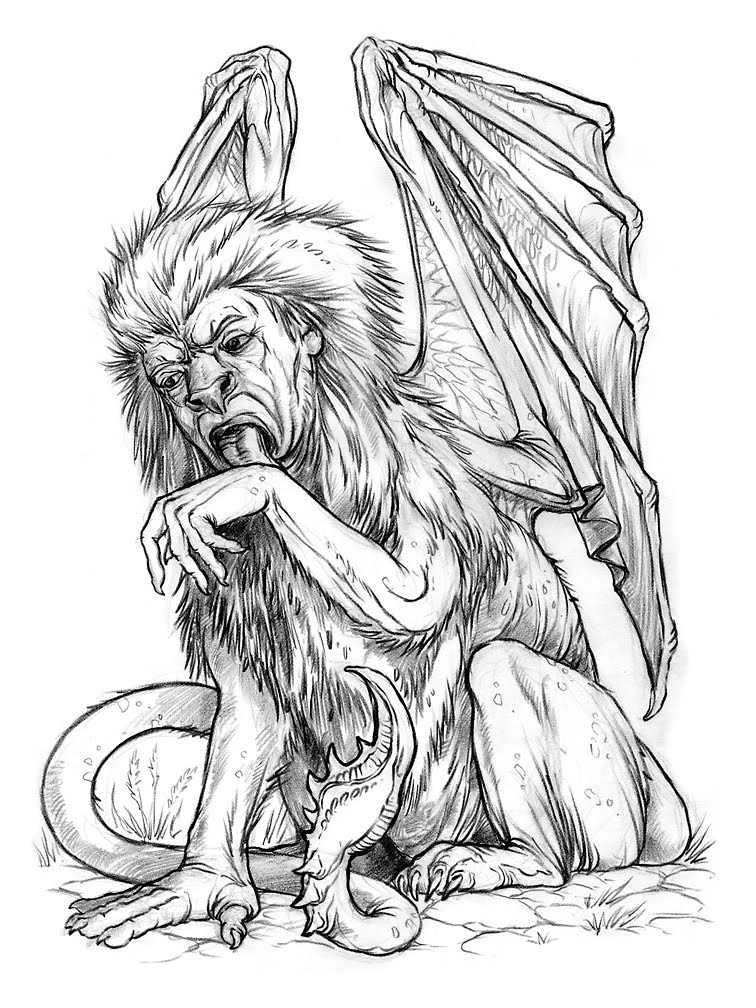 Manticore Drawing