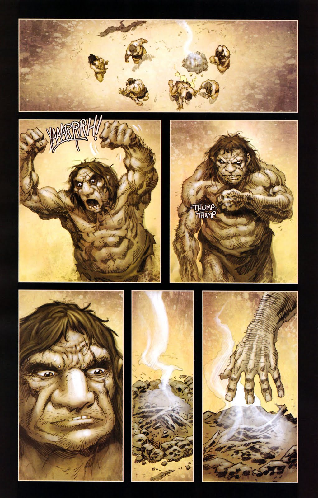 NeanderFollia: Els neandertals de Frank Frazetta
