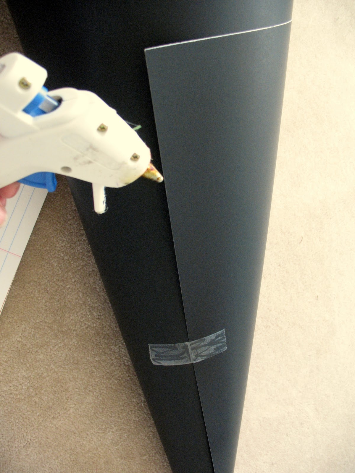 The Pink Peony of Le Jardin: 50 CENT SHABBY PINE TREES craft!