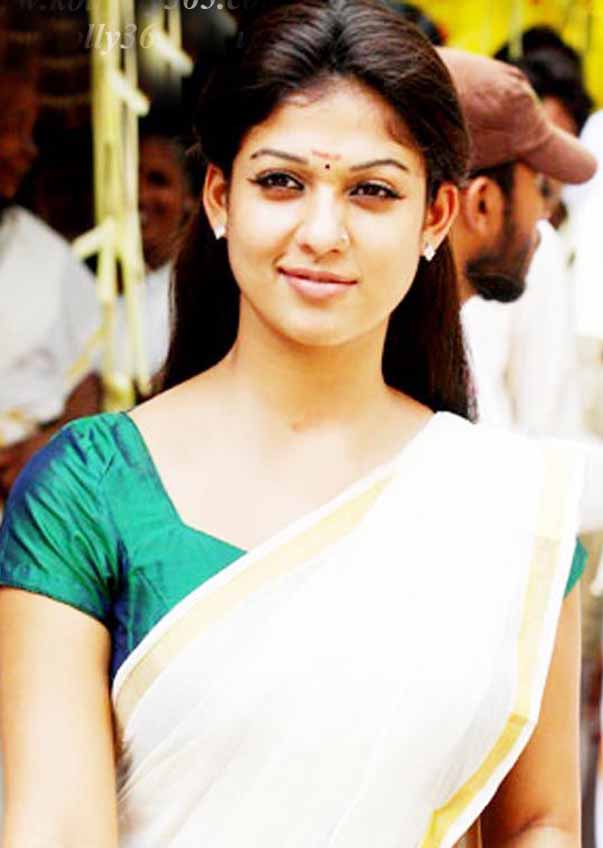 Film Actress Photos: Nayanthara Sexy In Set Saree Unseen Pics