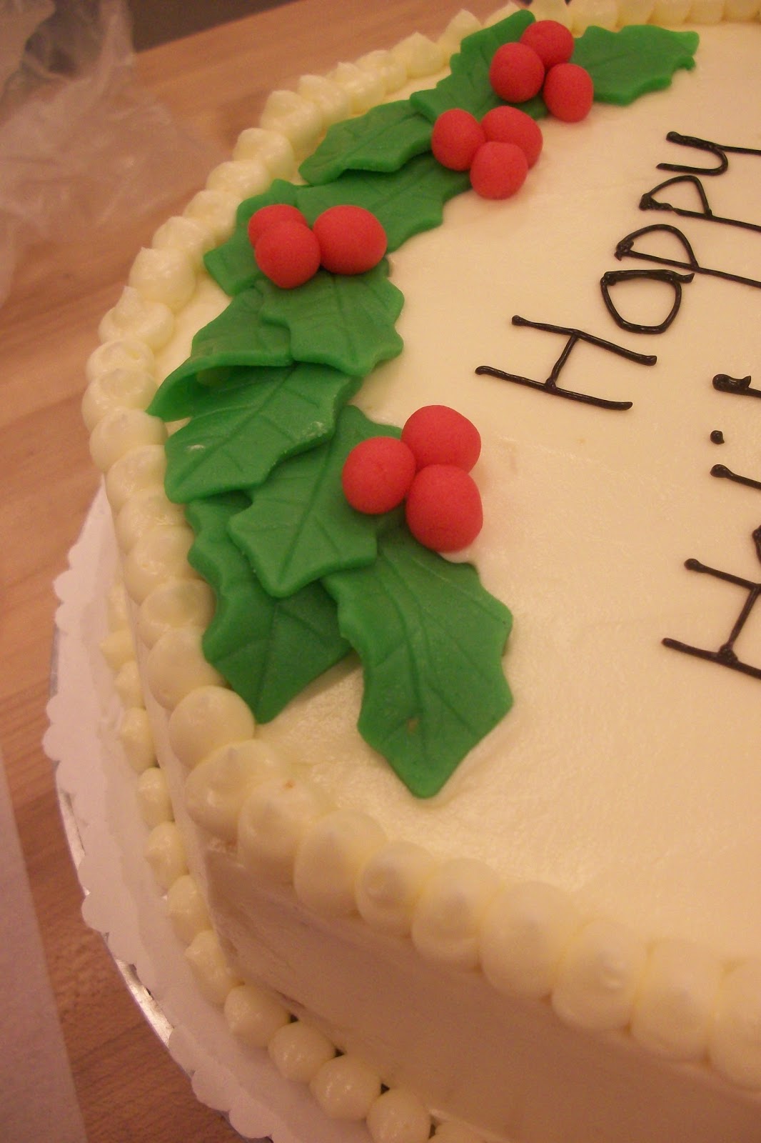 How Sweet It Is: Holiday Octagon Shaped Cake