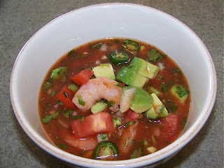 Frickin' Delish Recipes: Cold Shrimp Cocktail Soup