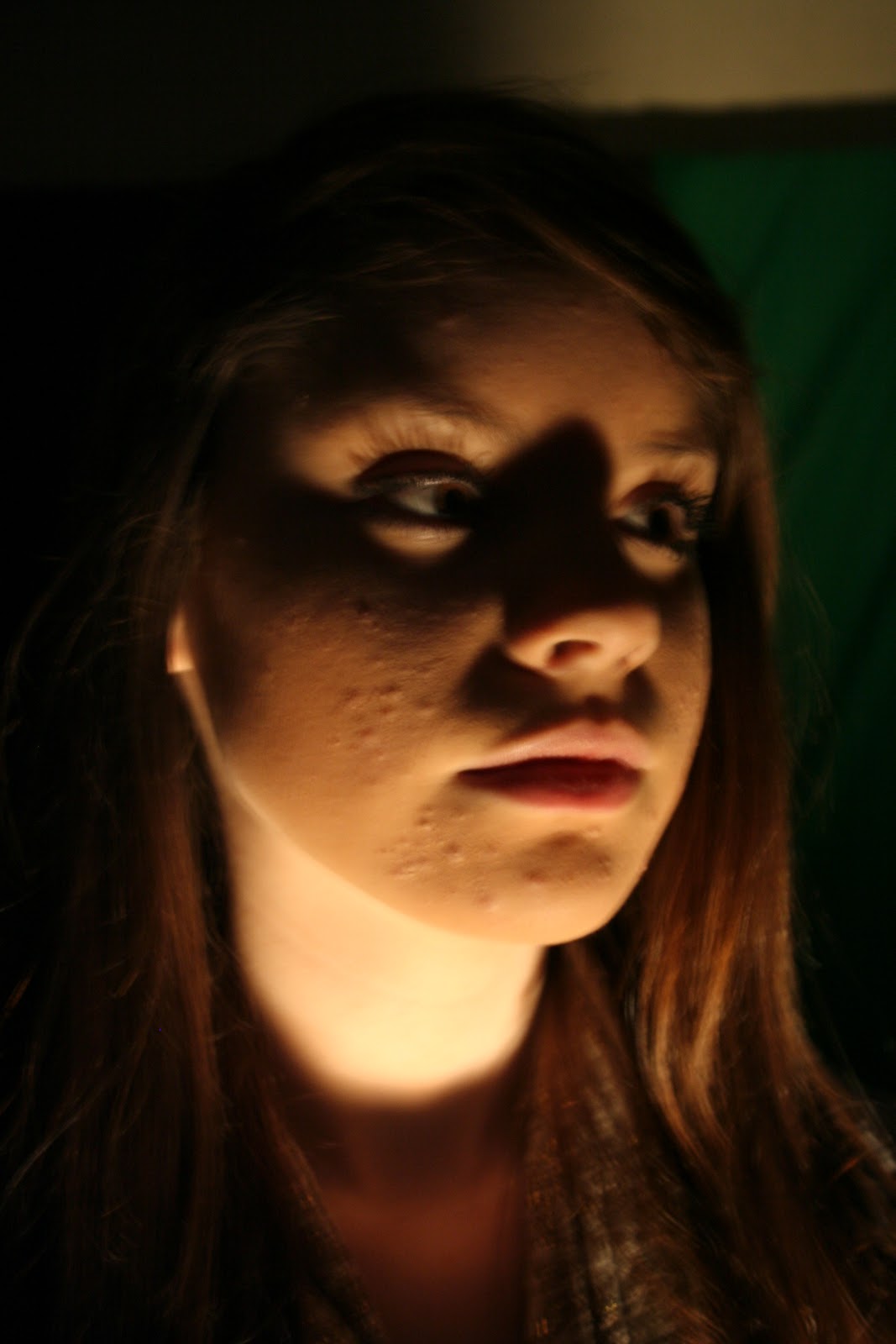 AS Media Studies - Olivia Smith: Experimenting with unnatural light.