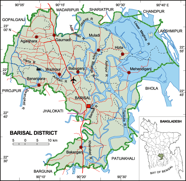 Barisal ~ Tourist Spots of Bangladesh