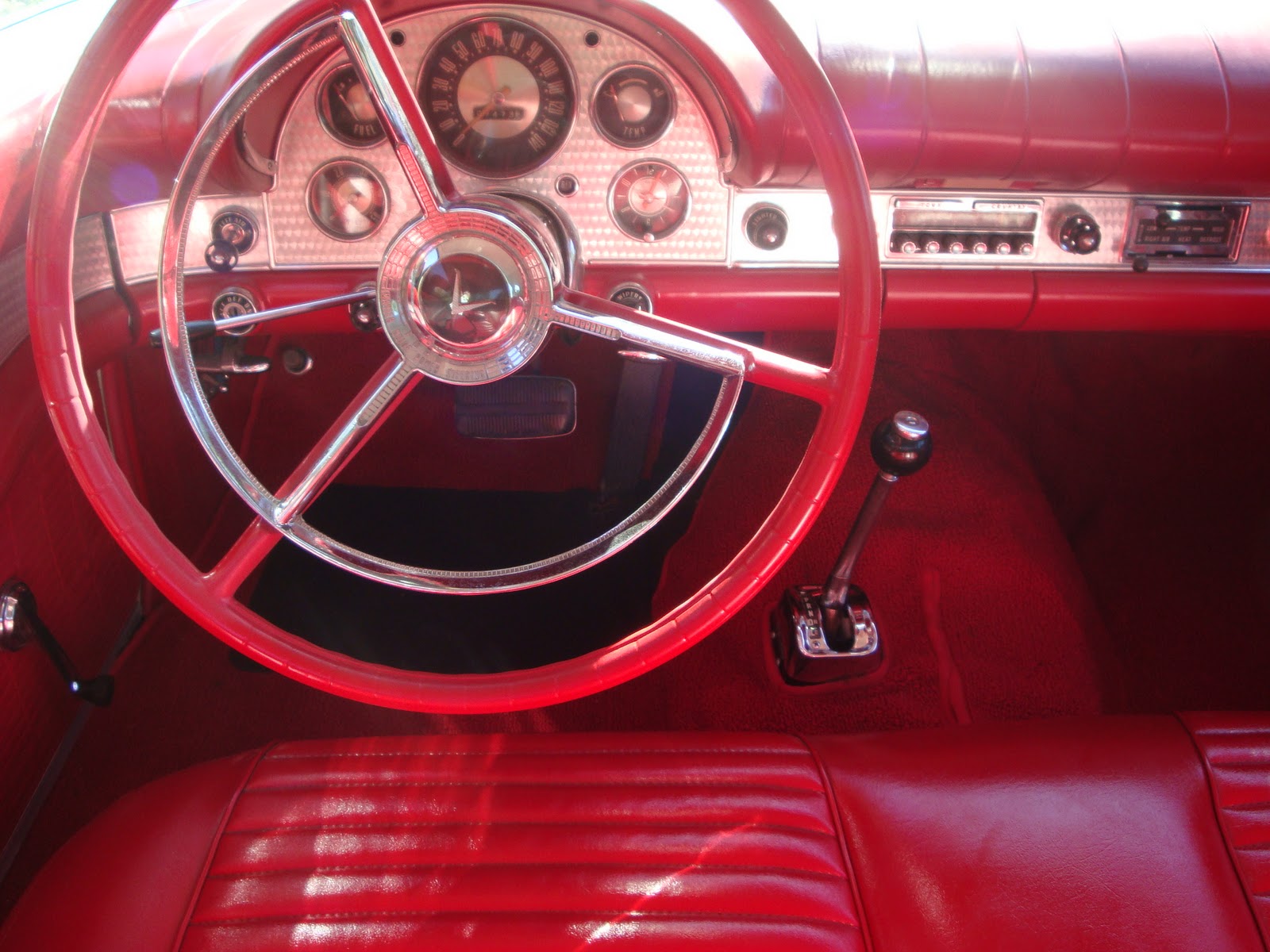 1957 Ford Thunderbird: Thunderbird Interior