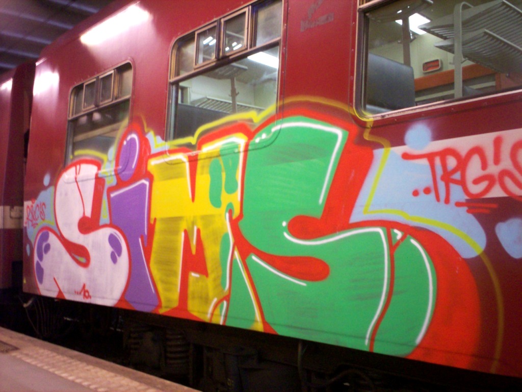 all in graffiti: TRG's R&C's SIMS