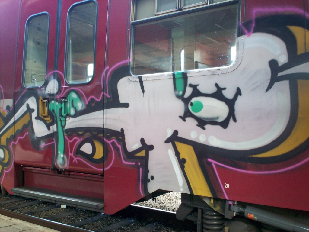 graffiti art trains: Oktober 2010