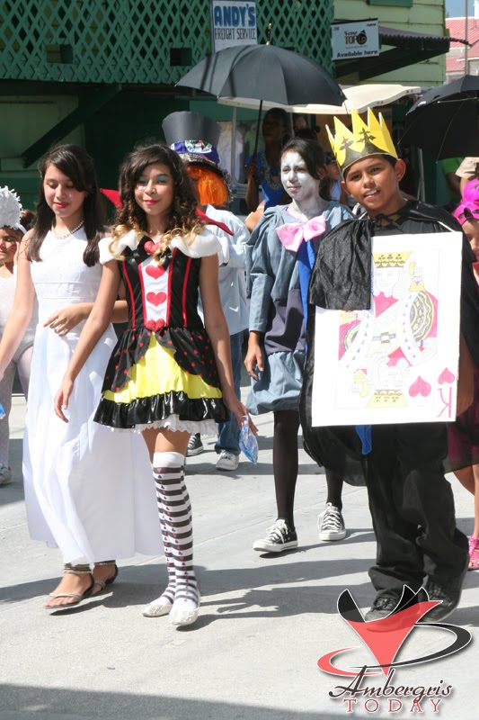 Schools Parade on Intl' Literacy Day - Ambergris Caye Belize Message Board