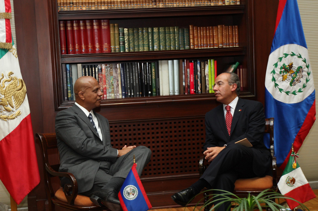 PM Dean Barrow on Official Visit to Mexico - Ambergris Caye Belize ...