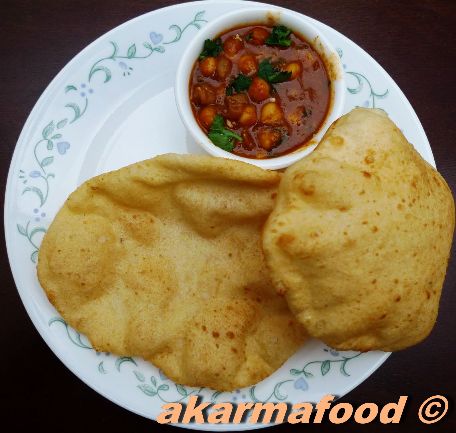 Akarma (Karma free) Food: Batura