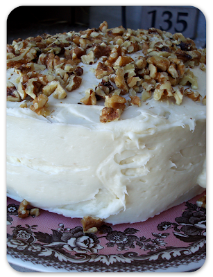 Rookie Cookie: Tricia's Carrot Cake with Cream Cheese Frosting