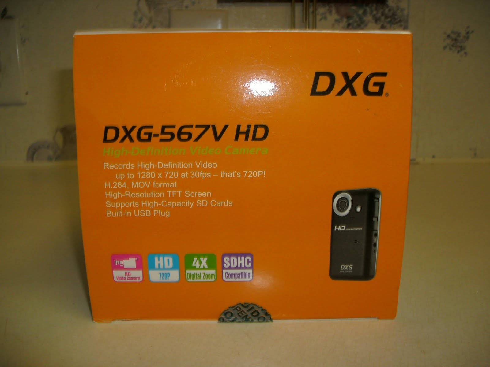 Digital-Tech Reviews 09: DXG-567V HD Mini Digital Camcorder Review