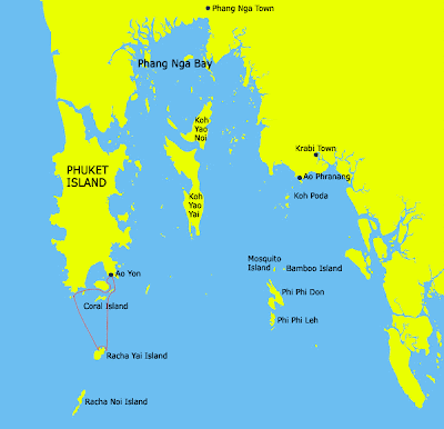 Images and Places, Pictures and Info: krabi phuket map