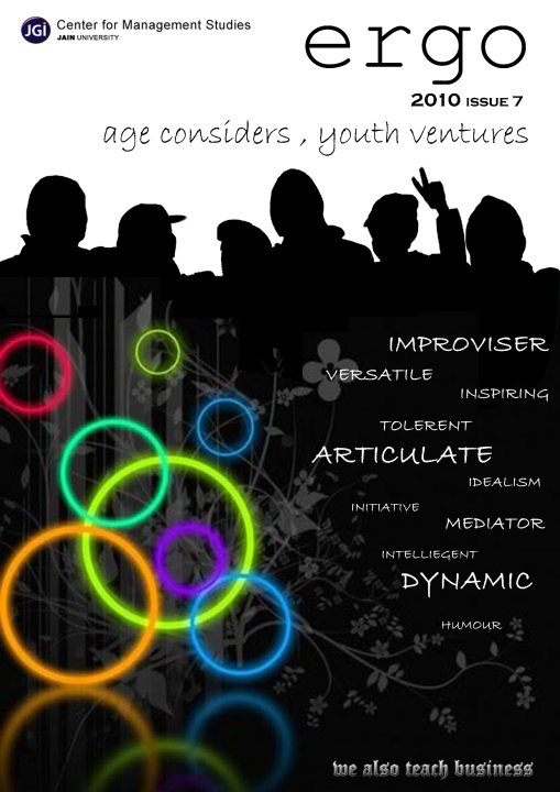 College Magazine Cover Page Design