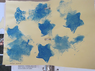 Children's Learning Activities: Star Sponge Painting