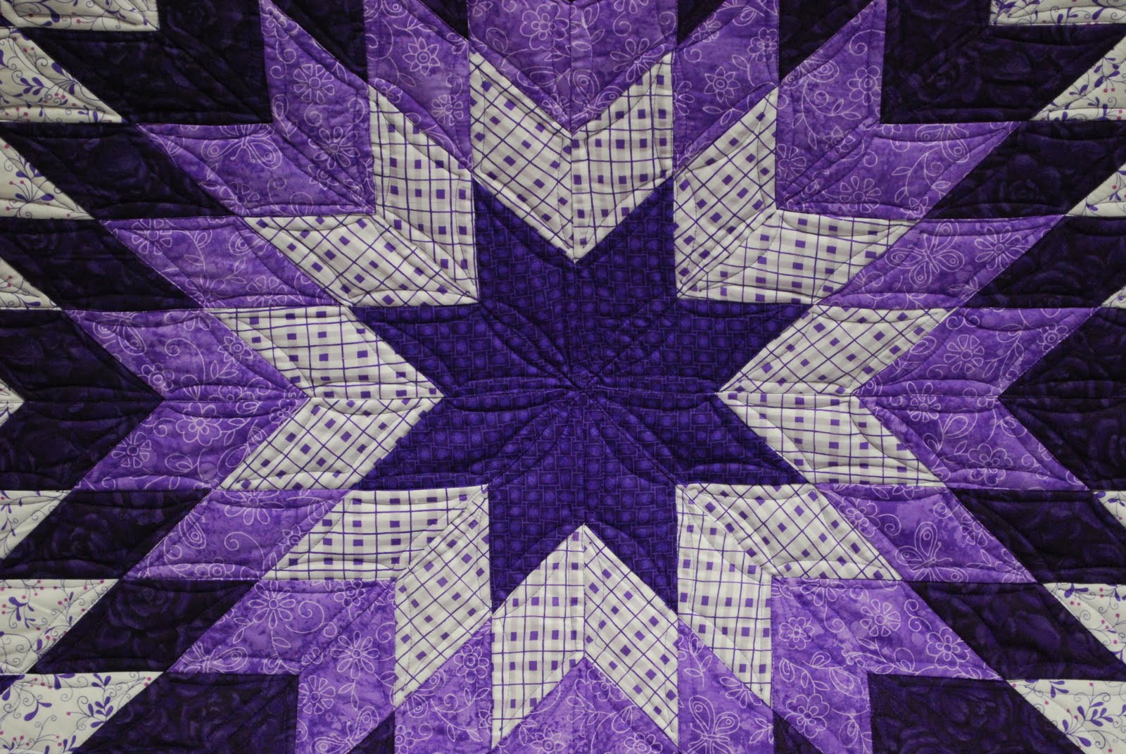 Designs by Laura Jo: Lone Star Quilt