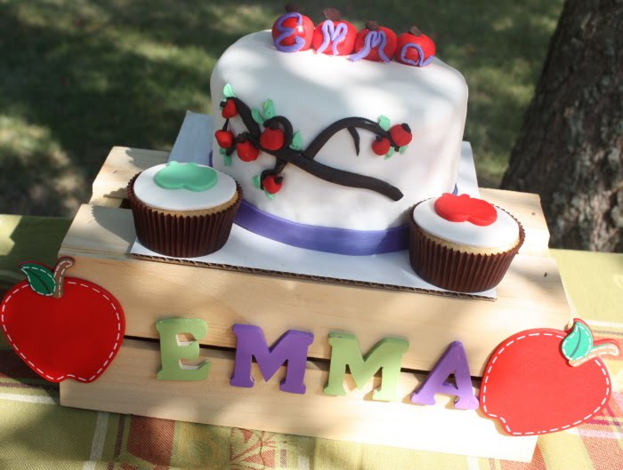 Scrumptious Swirls: {New Post} Apple Birthday Party