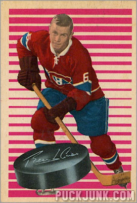 1963-64 Parkhurst #83 - Ralph Backstrom - Puck Junk