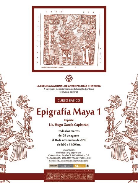 The Mayanist - El Mayista: Curso básico de Epigrafía Maya - Basic ...