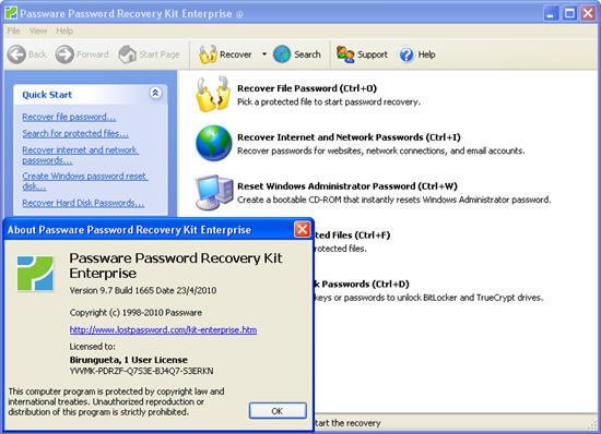 Dicas e Acessorios: Portable Passware Password Recovery kit Enterprise ...