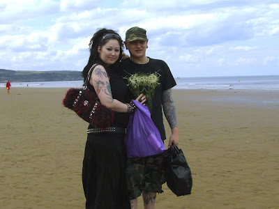 Goths In Hot Weather ©: August 2009