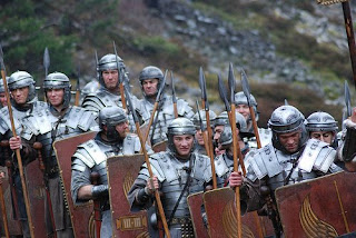 Scottish Filming Locations and Movie Stills: On the set of Centurion ...