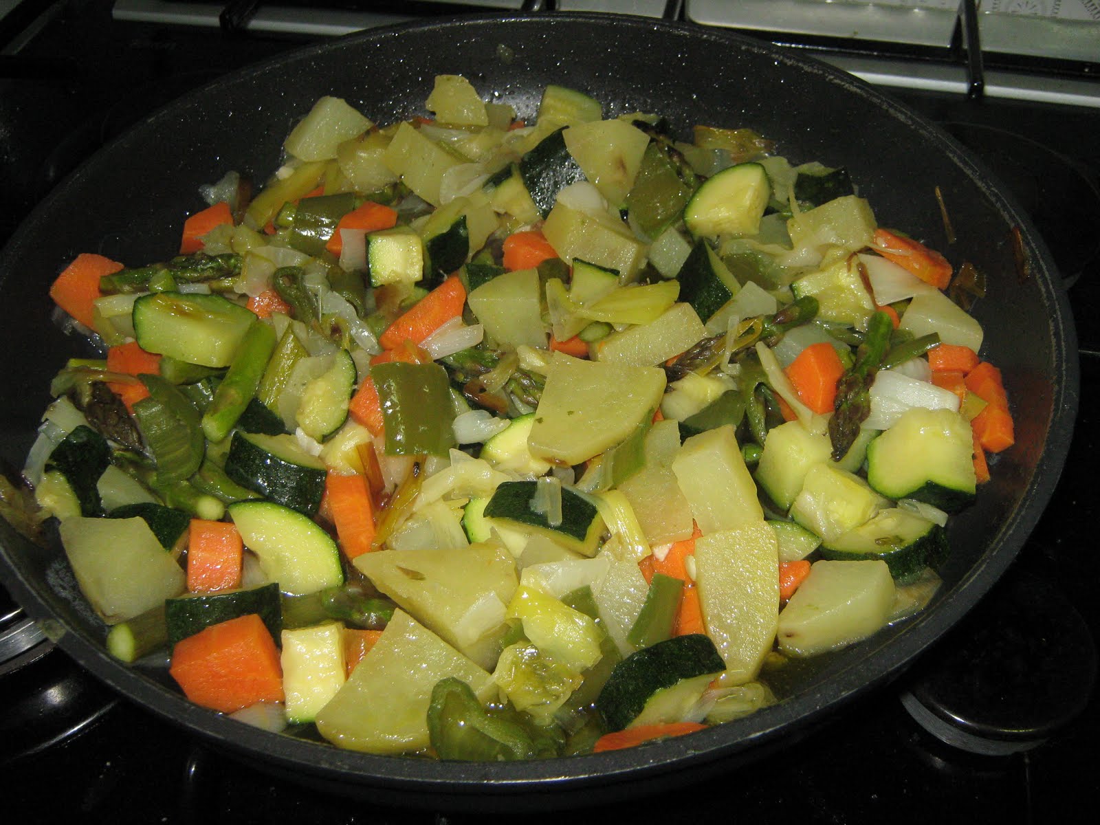 Pa amb tomàquet: Panaché de verduras